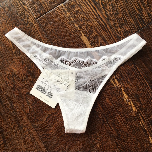 La Perla | Intimates & Sleepwear | La Perla Sexy White Lace Thong ...